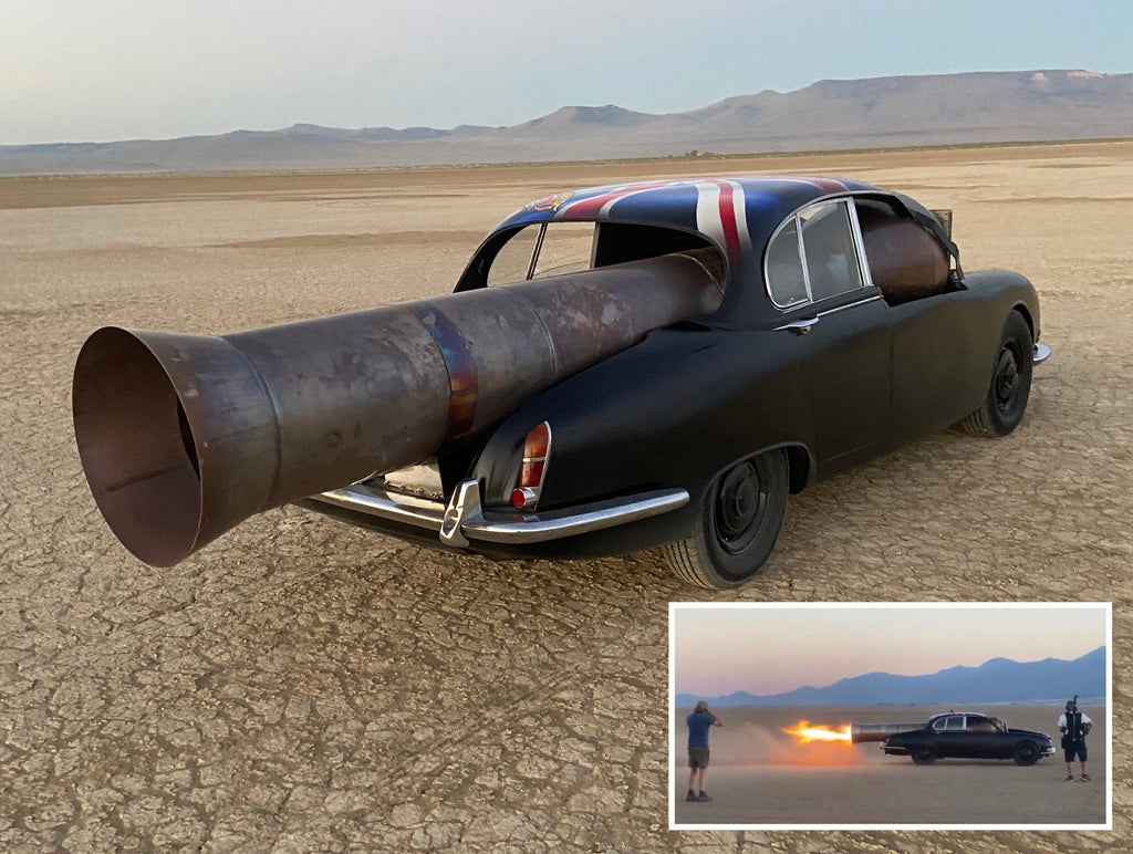 A Pulse Jet Powered Jaguar S-Type by Bob “The Rocketman” Maddox ...