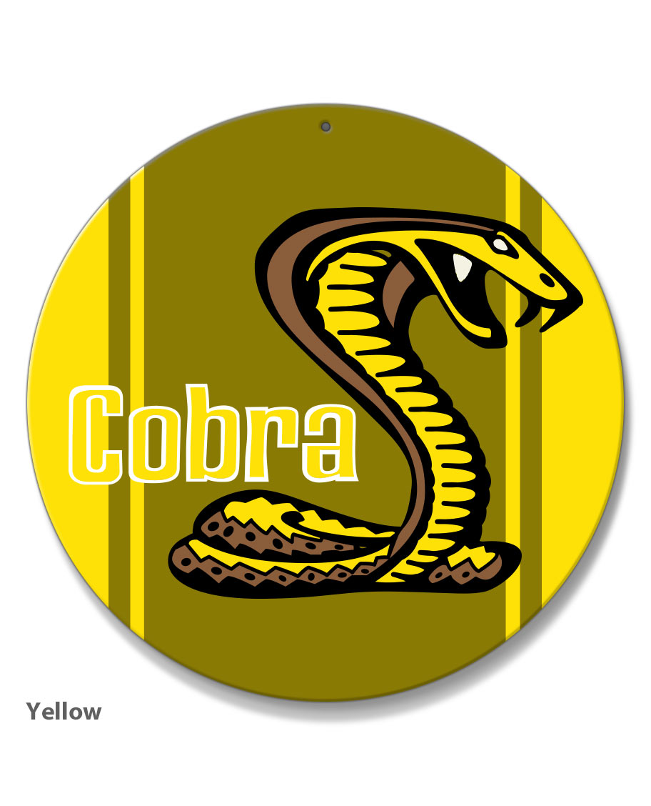 Ford Torino Cobra 1971 Emblem Round Aluminum Sign – Legend Lines