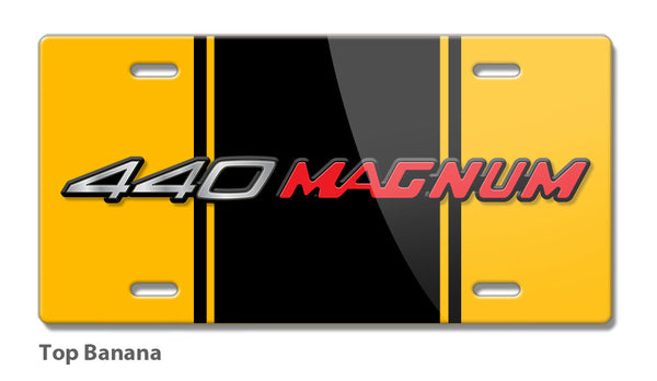 Dodge 440 Magnum Emblem Novelty License Plate – Legend Lines