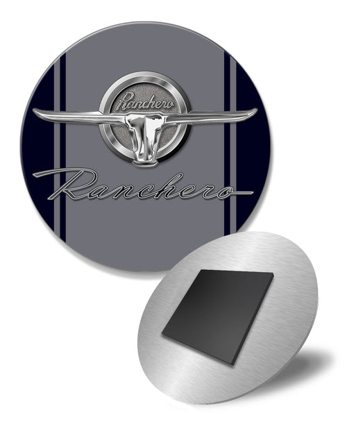 Ford Car Emblem Round Fridge Magnets by Legend Lines