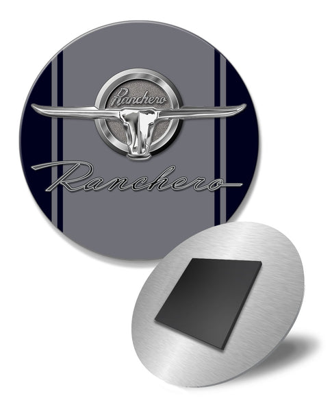 1964 - 1965 Ford Ranchero Emblem Round Fridge Magnet – Legend Lines