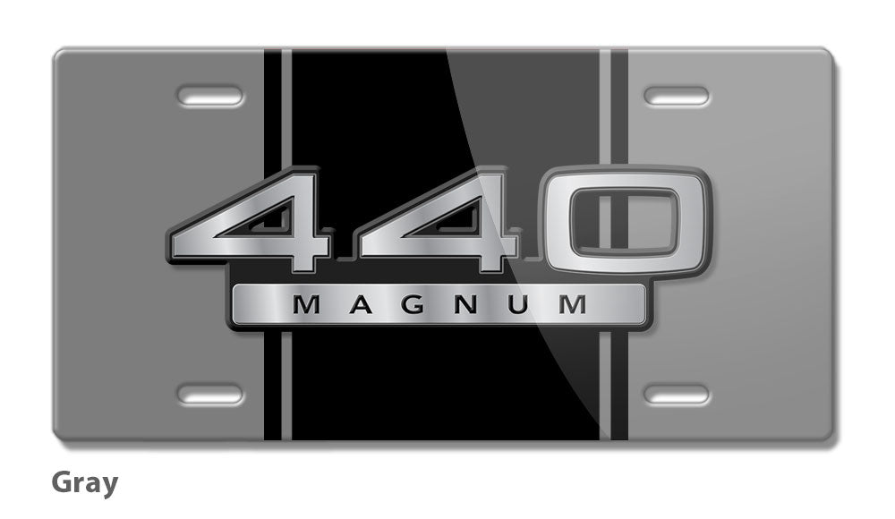 Dodge 440 Magnum 1967 - 1968 Emblem Novelty License Plate – Legend Lines