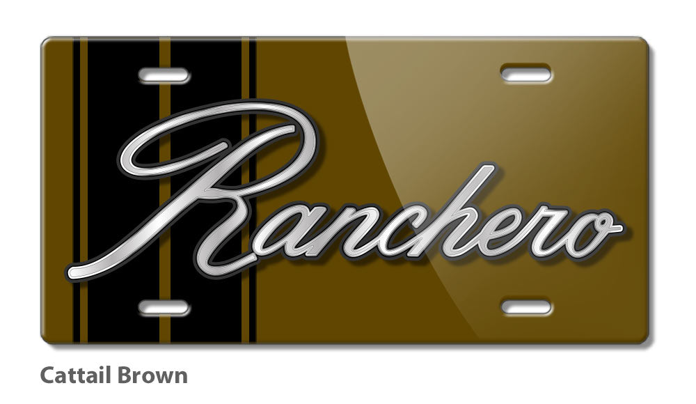 1972 - 1976 Ford Ranchero Emblem Novelty License Plate – Legend Lines