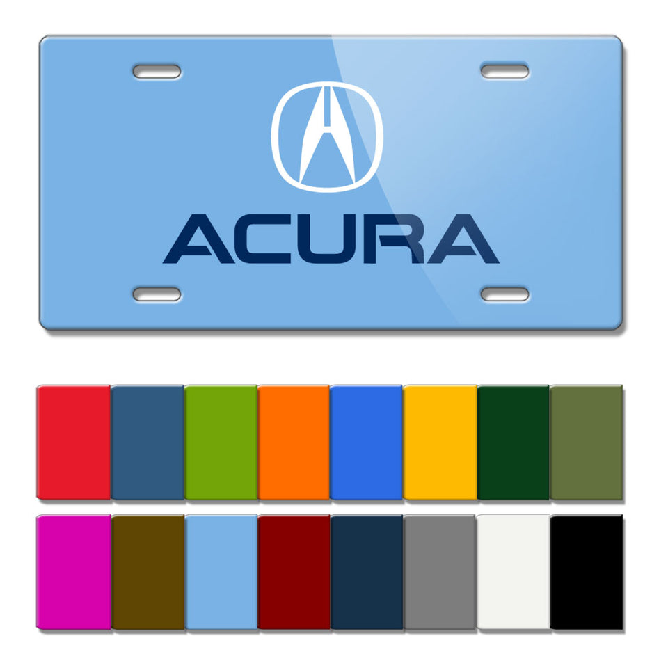 Acura Logo Novelty License Plate – Legend Lines