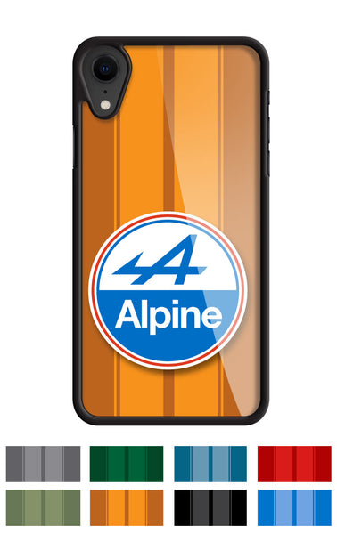 Alpine Renault Badge Emblem Smartphone Case - Racing Stripes – Legend Lines