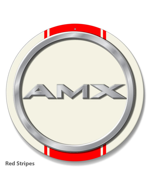 AMC Car Emblem Round Signs by Legend Lines