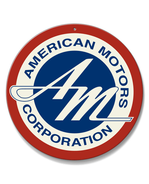 AMC Car Emblem Round Signs by Legend Lines