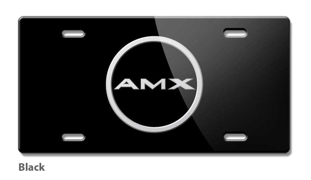 1968 - 1969 AMC AMX Quarter Panel Circle Emblem Novelty License Plate ...