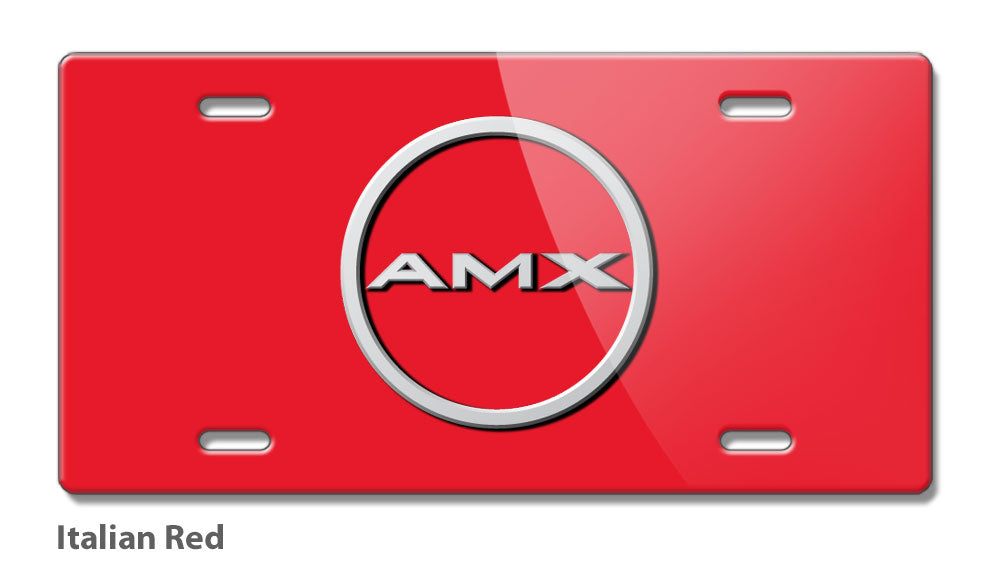 1968 - 1969 AMC AMX Quarter Panel Circle Emblem Novelty License Plate ...
