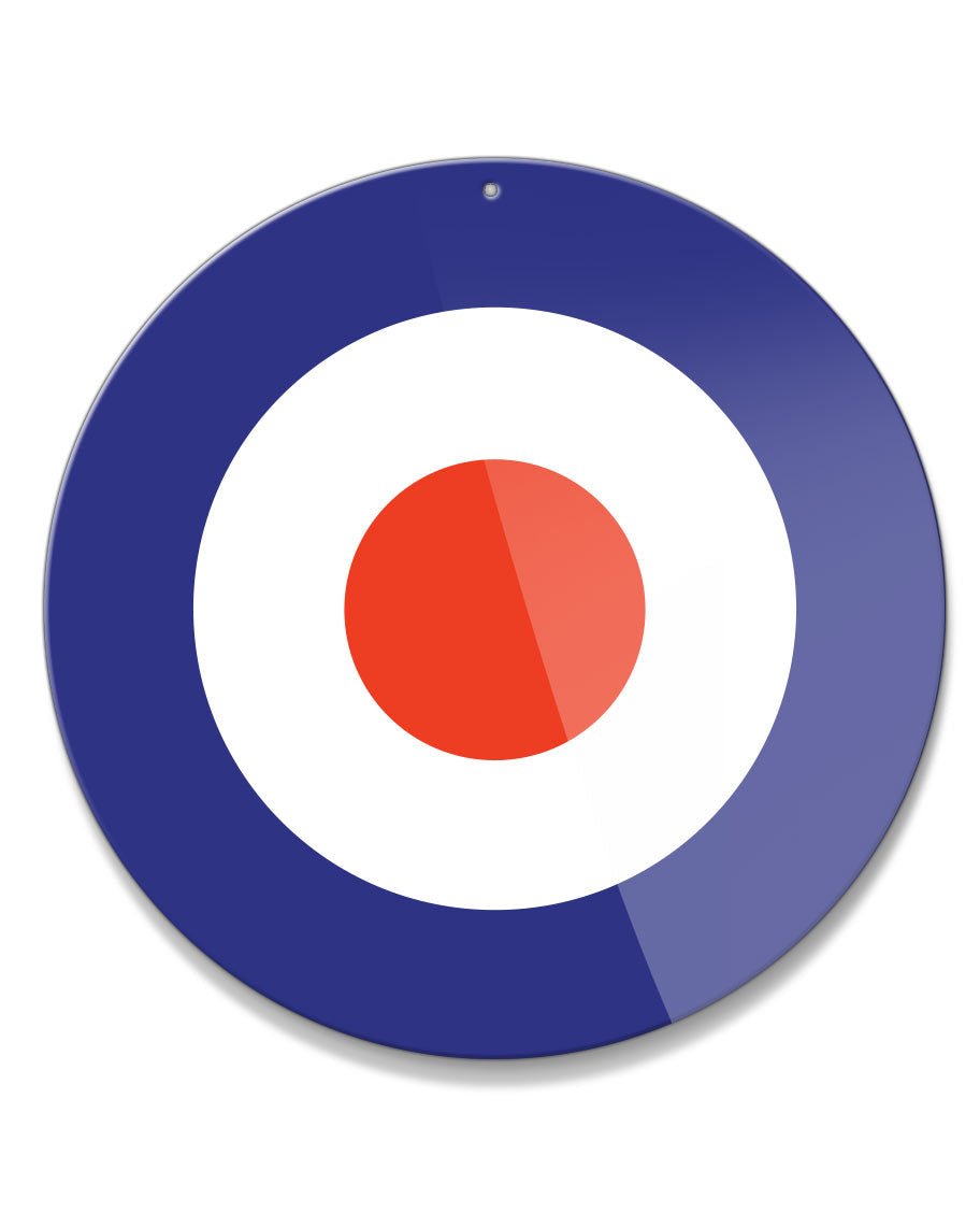 British Royal Air Force Roundel Actual Aluminum Sign – Legend Lines