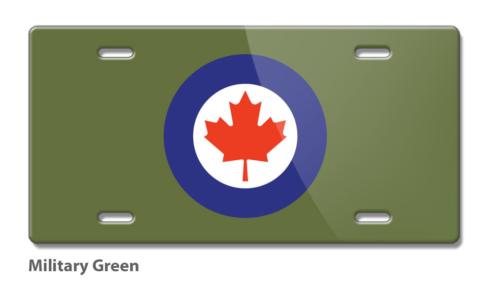 Canadian Royal Air Force Emblem Novelty License Plate – Legend Lines