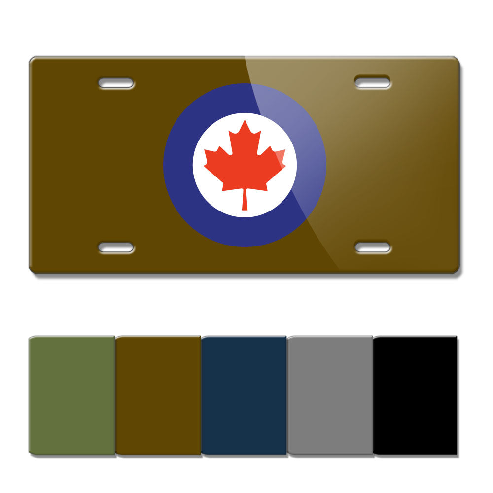 Canadian Royal Air Force Emblem Novelty License Plate – Legend Lines