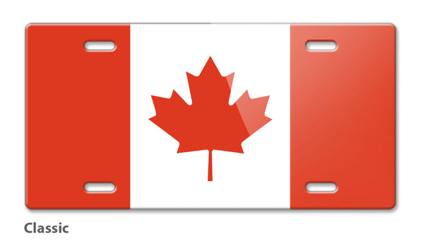 Canadian Flag Novelty License Plate – Legend Lines