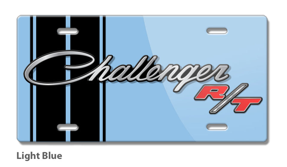Dodge Challenger RT 1970 - 1974 Emblem Novelty License Plate – Legend Lines