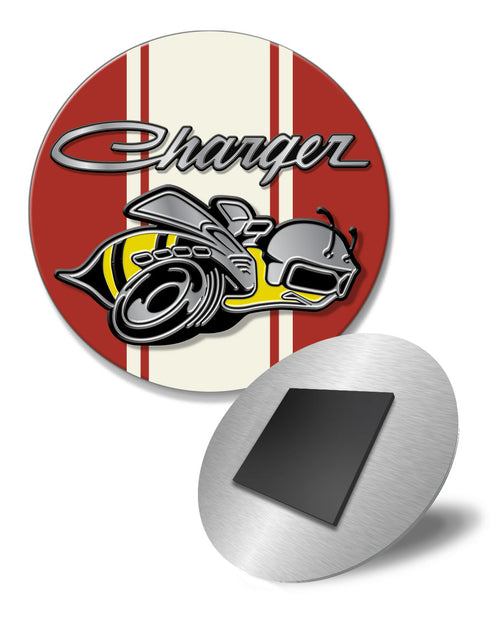 Dodge Car Emblem Round Fridge Magnets by Legend Lines