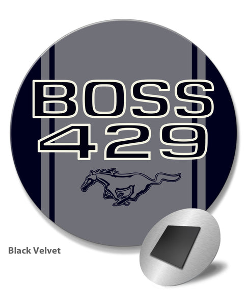 BOSS 429 c.i. V8 Engine Emblem 1969 - 1970 Round Fridge Magnet – Legend ...