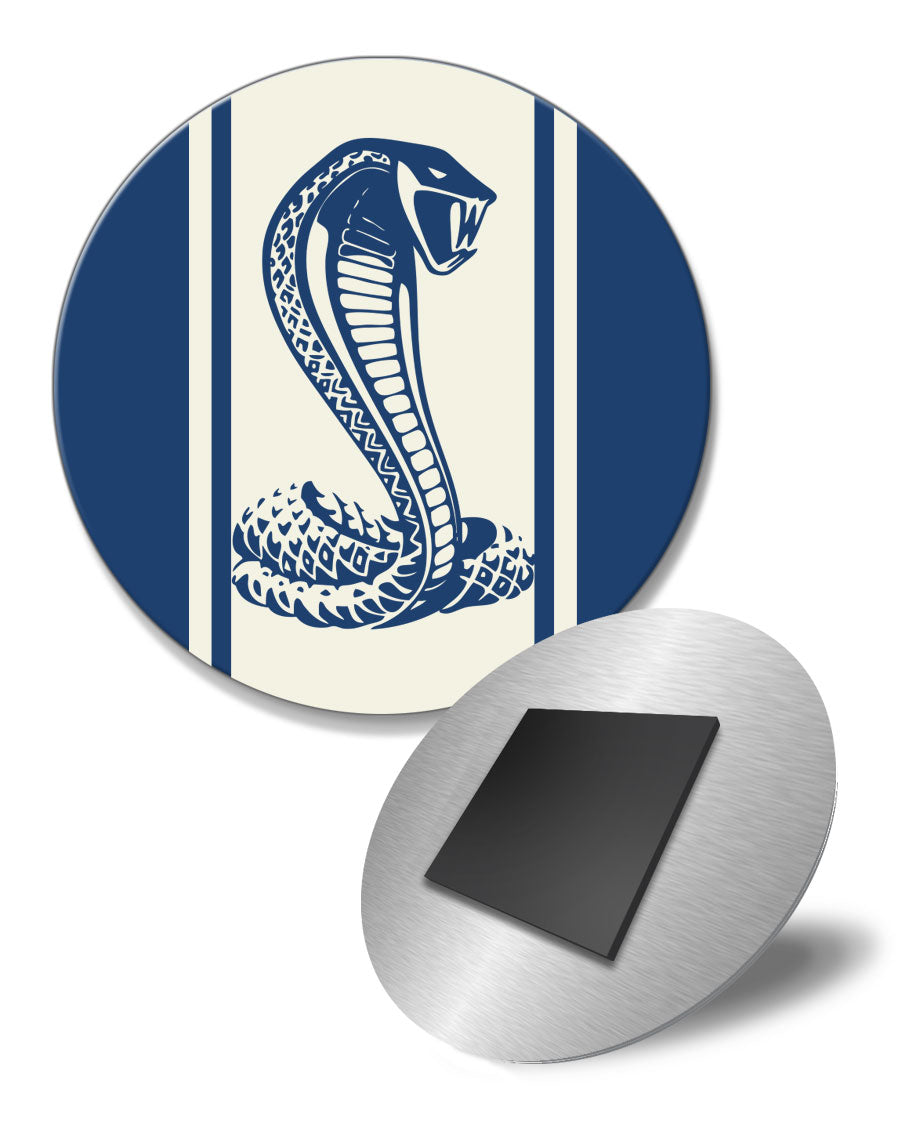 Cobra Snake Emblem Round Fridge Magnet – Legend Lines