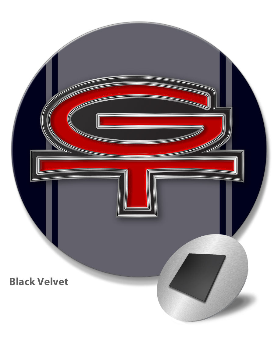Ford GT Emblem from 1965 Round Fridge Magnet – Legend Lines