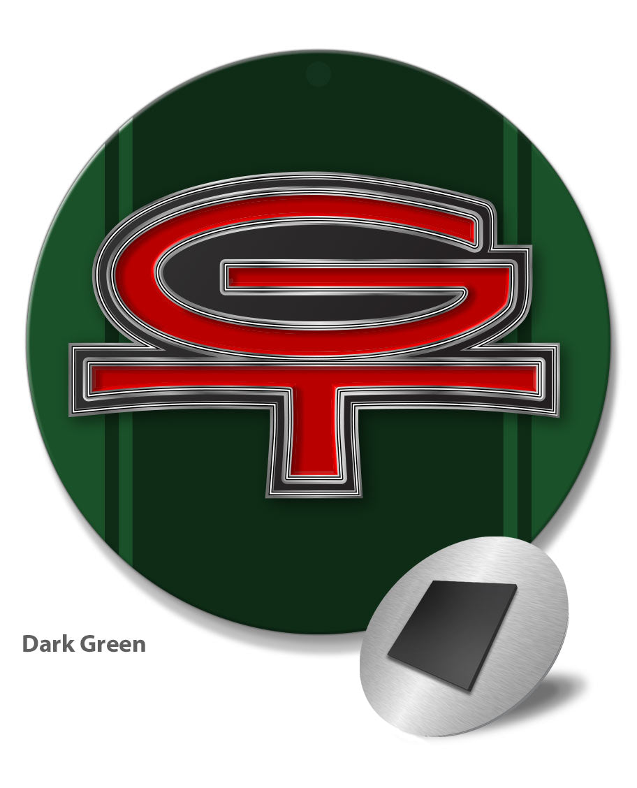 Ford GT Emblem from 1965 Round Fridge Magnet – Legend Lines