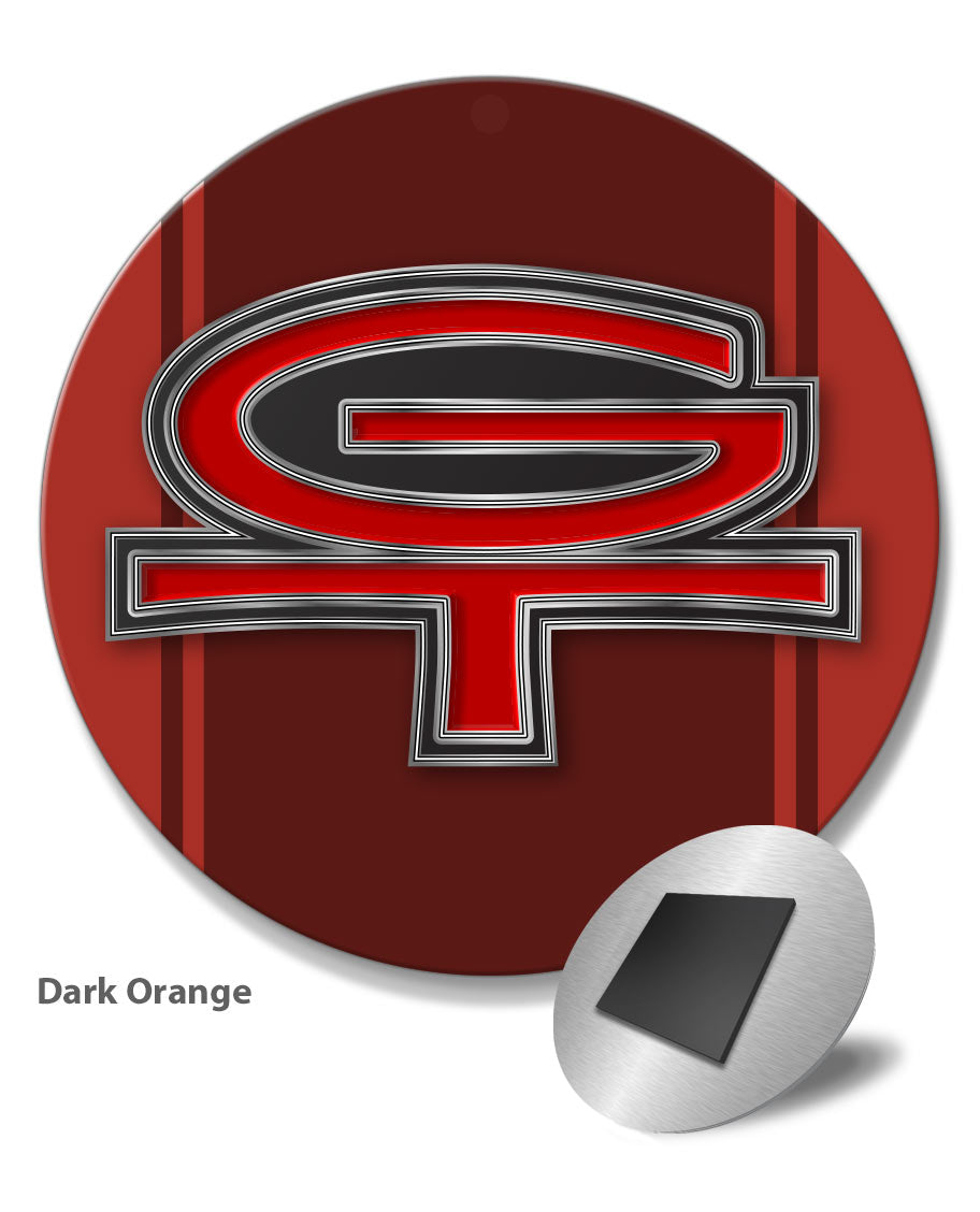 Ford GT Emblem from 1965 Round Fridge Magnet – Legend Lines