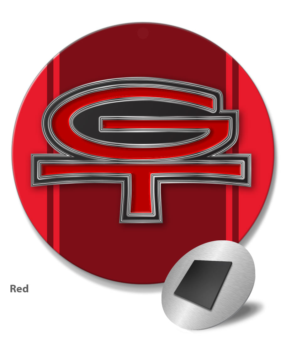 Ford GT Emblem from 1965 Round Fridge Magnet – Legend Lines