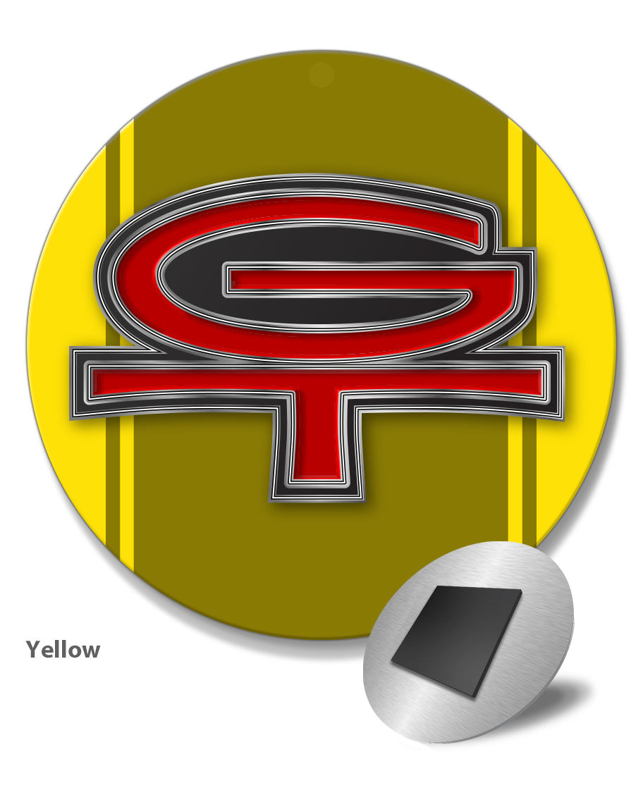 Ford GT Emblem from 1965 Round Fridge Magnet – Legend Lines