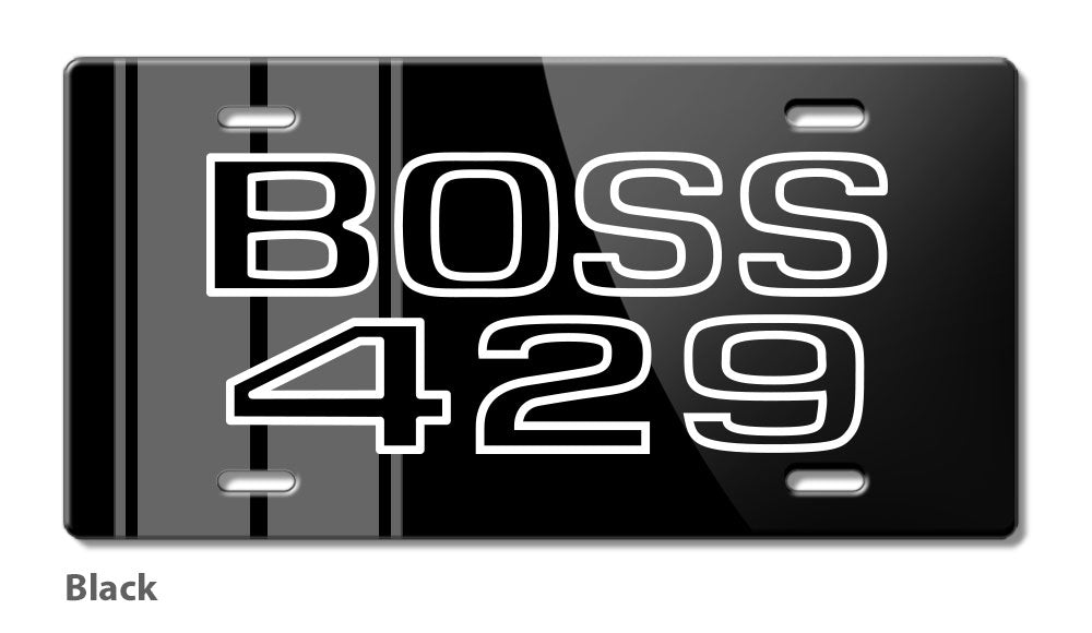 BOSS 429 c.i. V8 Engine Emblem 1969 - 1970 Novelty License Plate ...