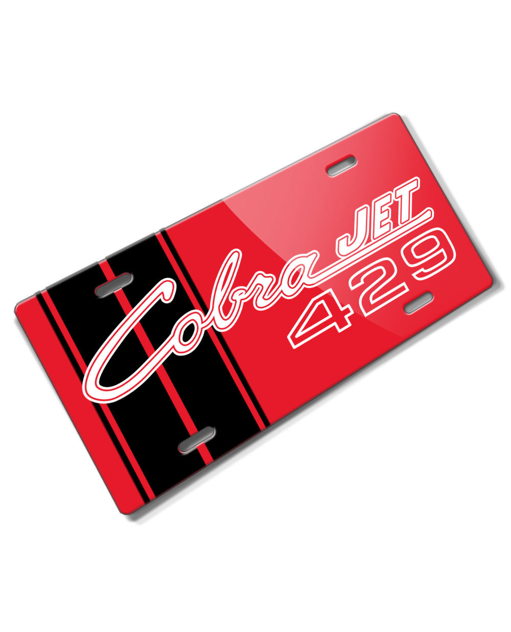 Cobra Jet 429 c.i. V8 Engine Emblem 1968 - 1970 Novelty License Plate ...