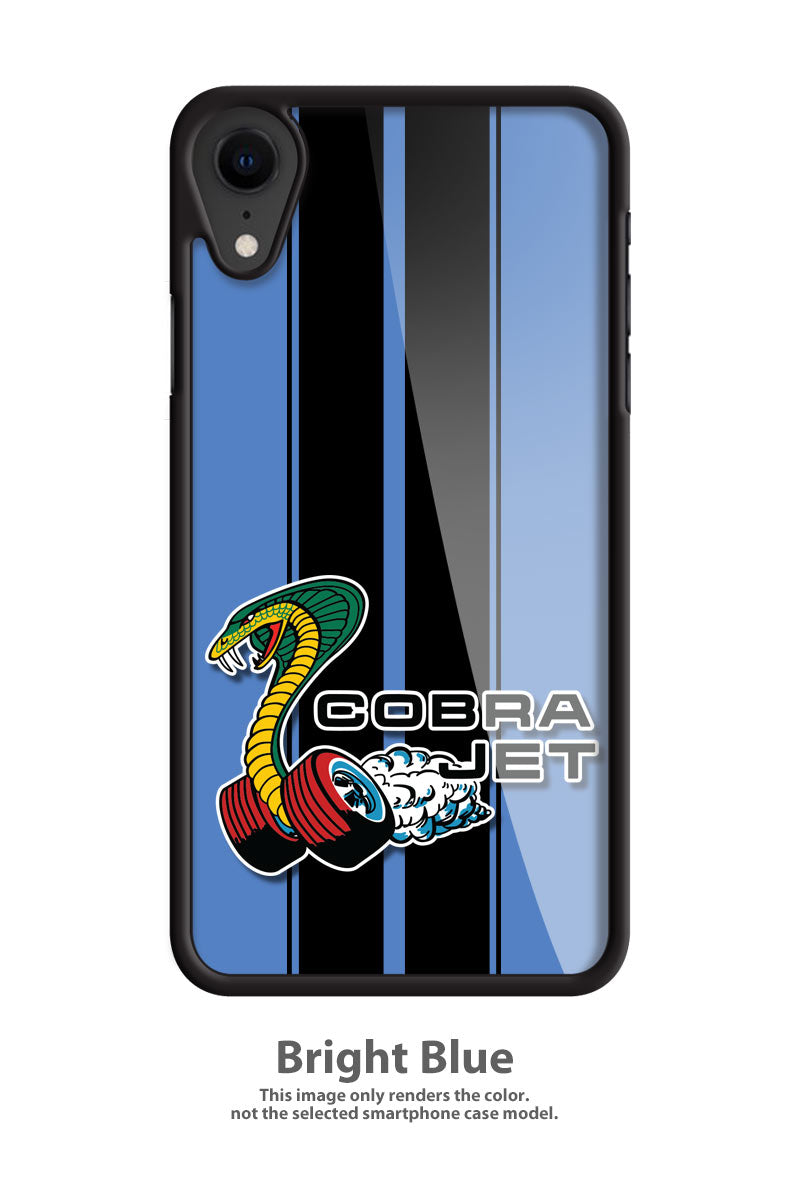 Cobra Jet Snake Emblem 1968 - 1969 Smartphone Case - Racing Stripes ...