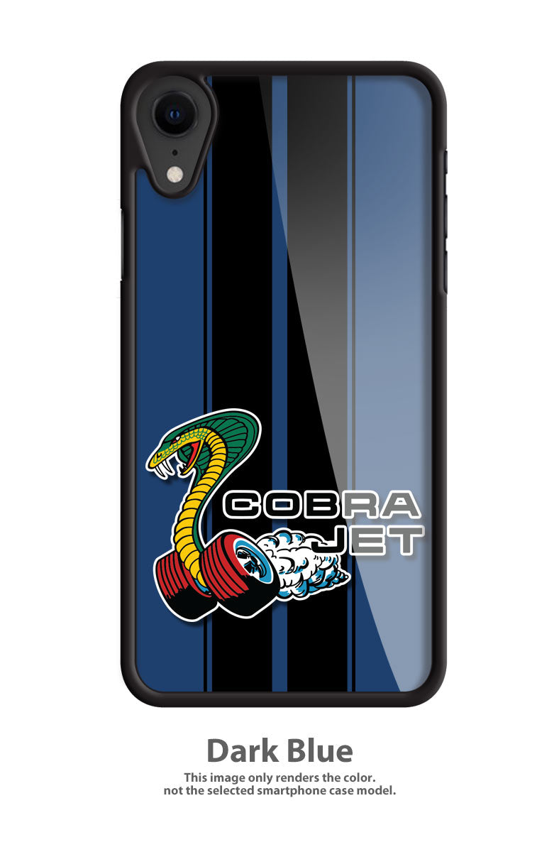 Cobra Jet Snake Emblem 1968 - 1969 Smartphone Case - Racing Stripes ...