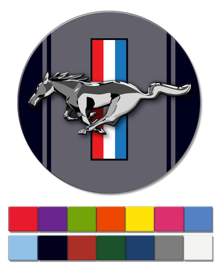 Ford Mustang Emblem Round Fridge Magnet – Legend Lines