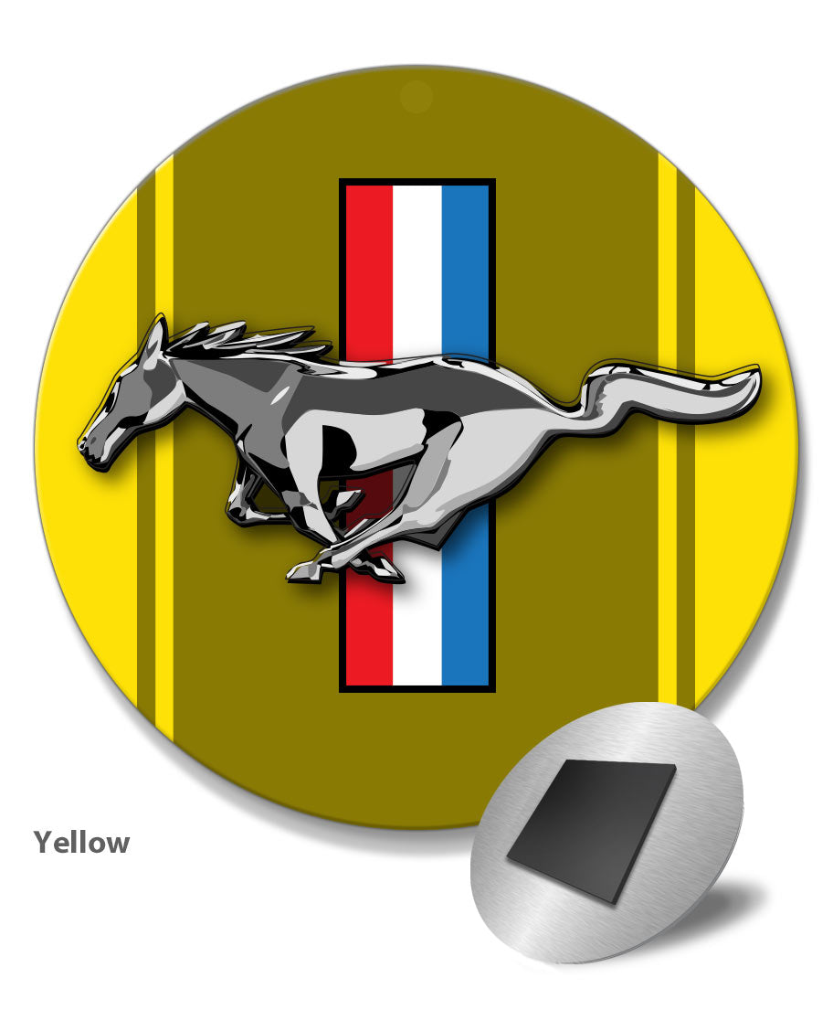 Ford Mustang Emblem Round Fridge Magnet – Legend Lines