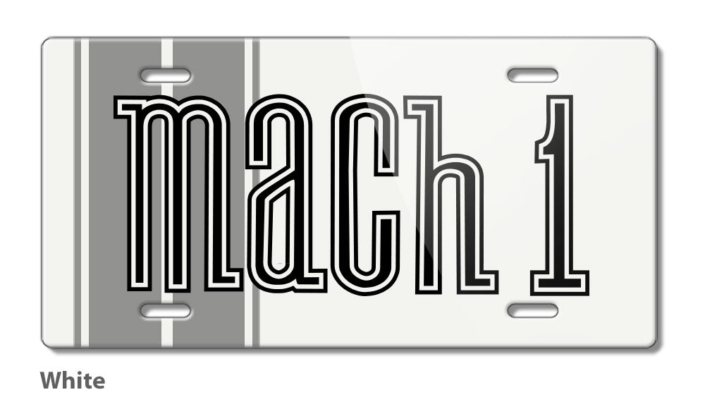 Ford Mustang Mach 1 Emblem Novelty License Plate – Legend Lines