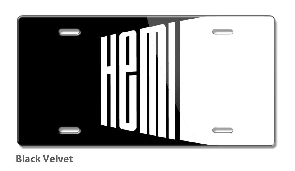 1971 Plymouth Barracuda 'Cuda 426 HEMI Design Novelty License Plate ...