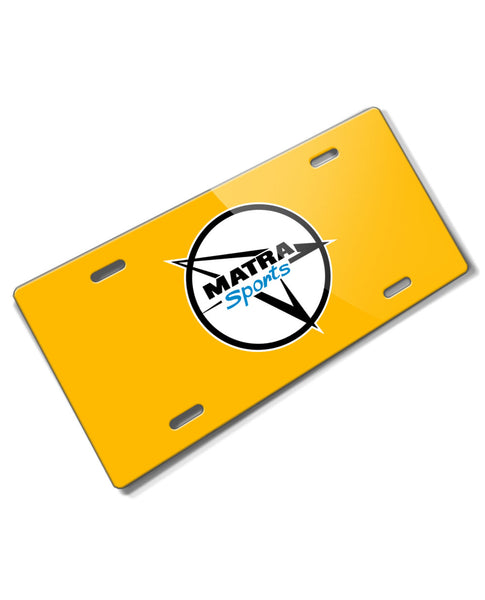 Matra Badge Emblem Novelty License Plate - Vintage Emblem – Legend Lines