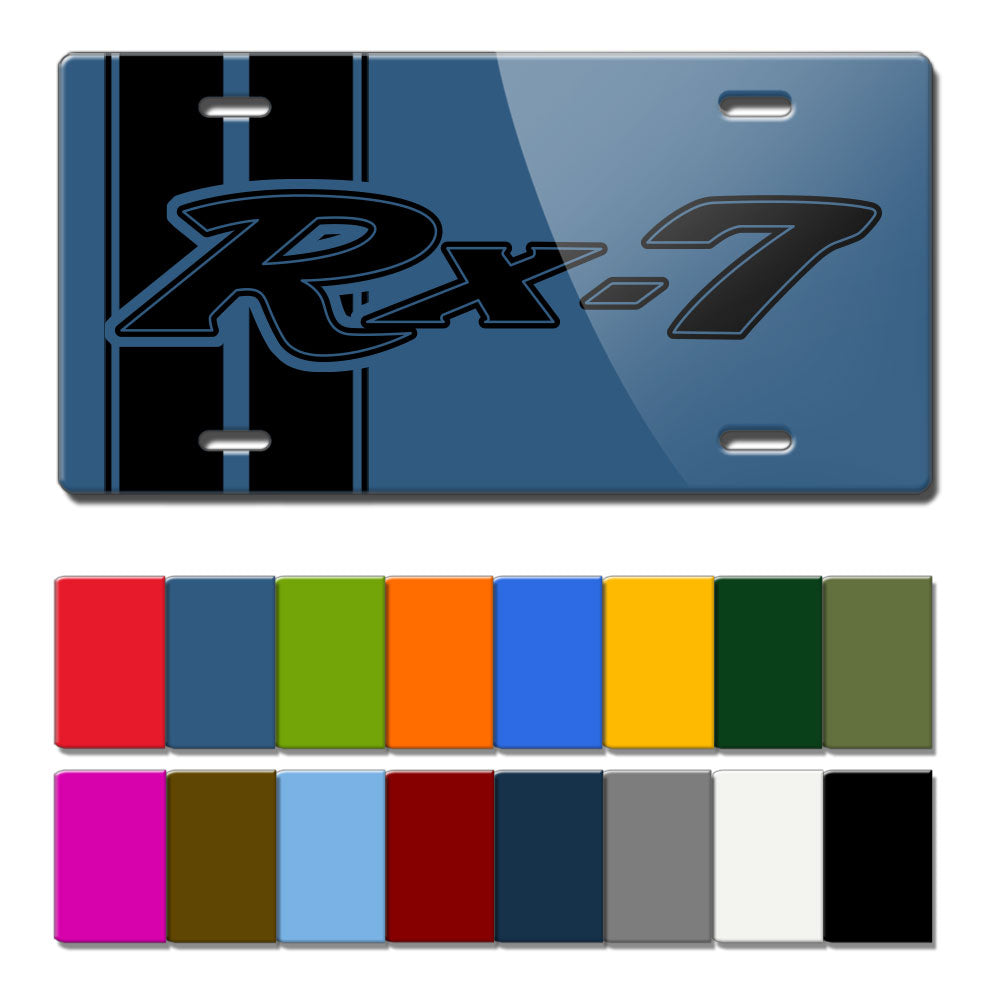 Mazda Rx-7 Series 1 Emblem Novelty License Plate – Legend Lines