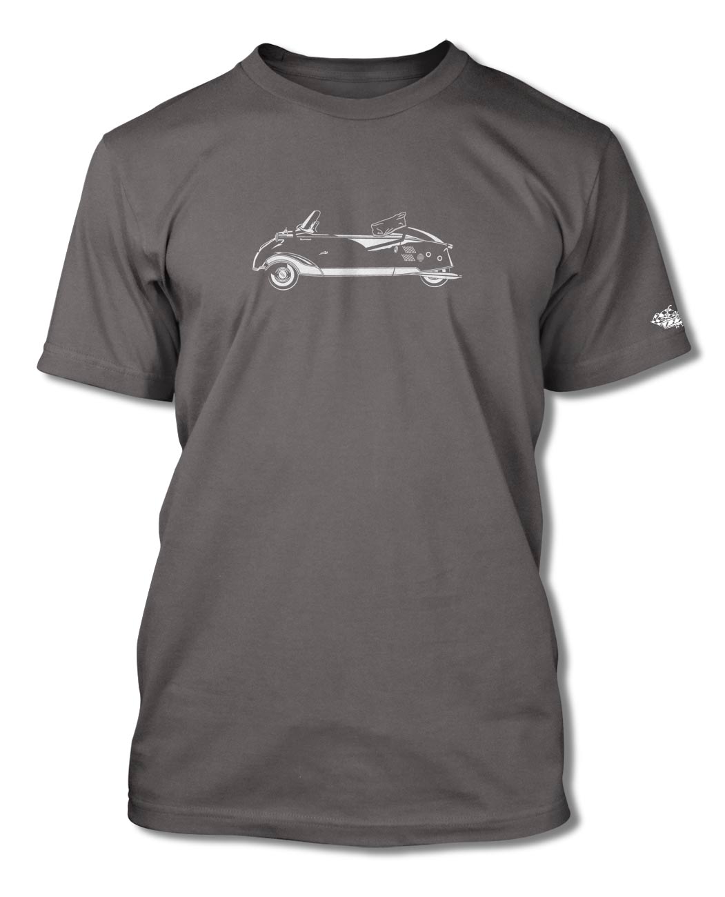 Messerschmitt KR200 Convertible T-Shirt - Men - Side View – Legend Lines