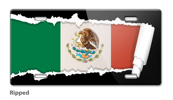 Mexican Flag Novelty License Plate – Legend Lines