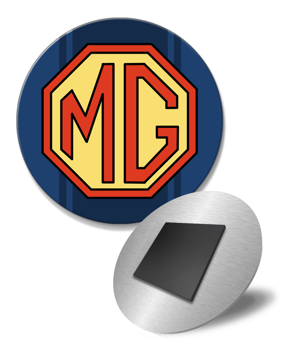 MG Emblem Round Fridge Magnet – Legend Lines