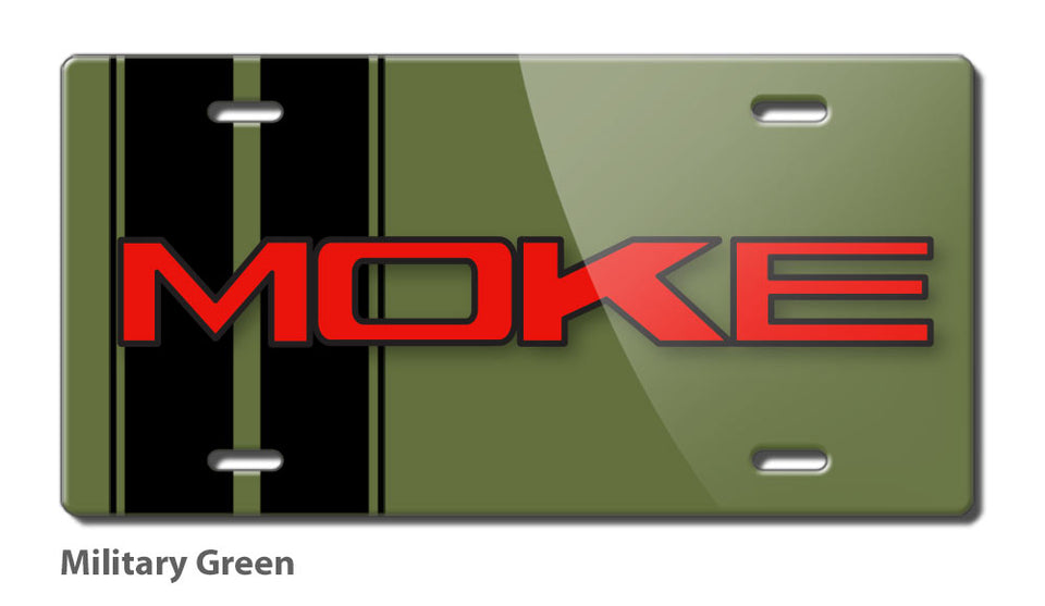Mini Moke Emblem Novelty License Plate – Legend Lines