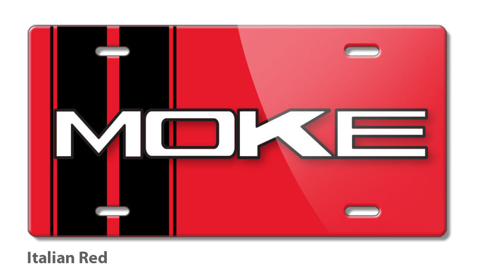 Mini Moke Emblem Novelty License Plate – Legend Lines