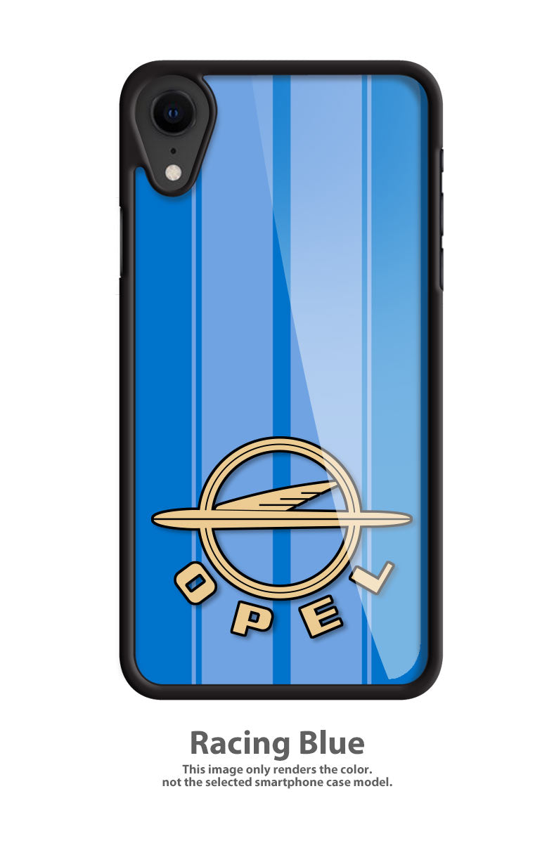 Opel 1954 - 1963 Emblem Smartphone Case - Racing Stripes – Legend Lines