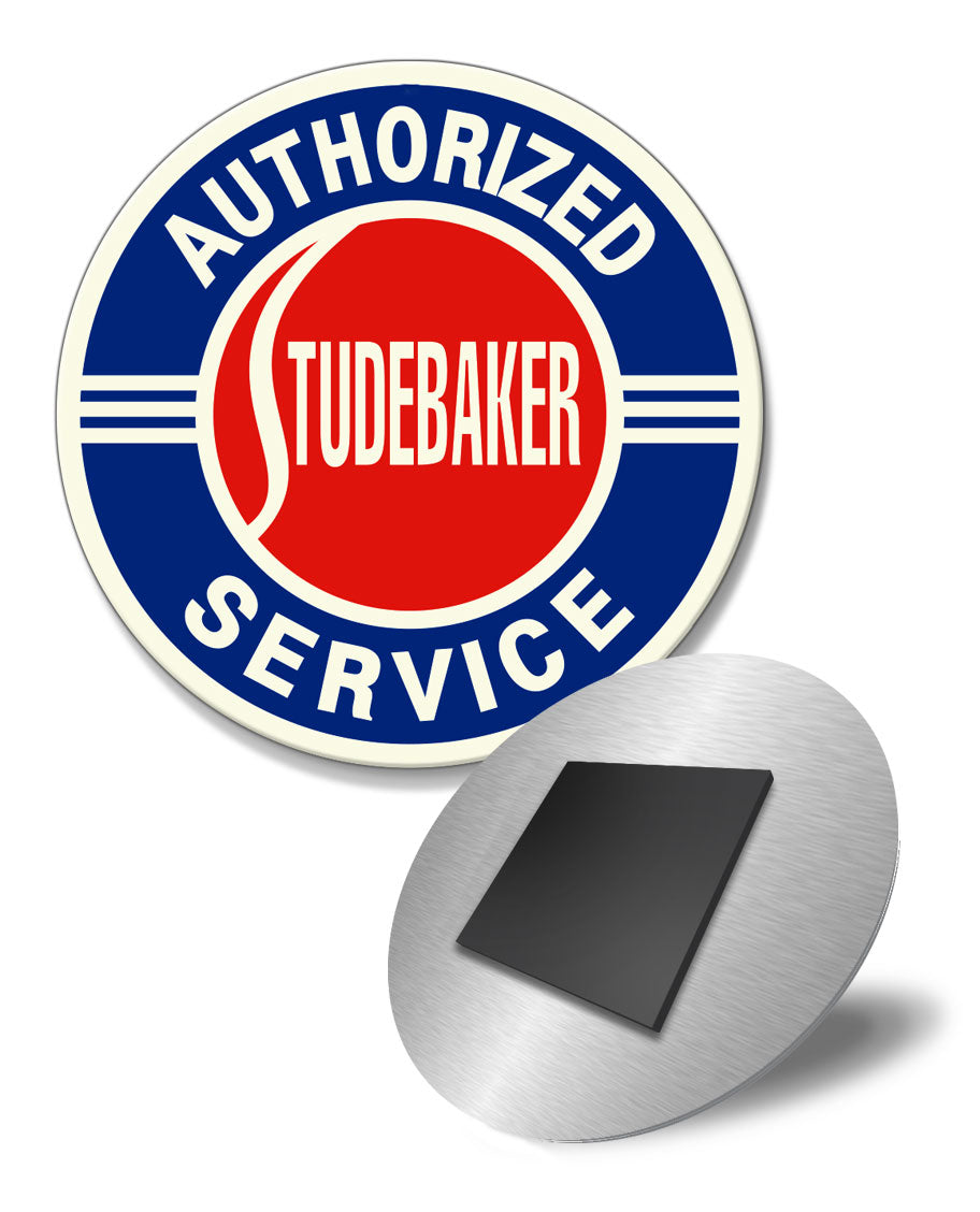 Studebaker Service Emblem Round Fridge Magnet – Legend Lines