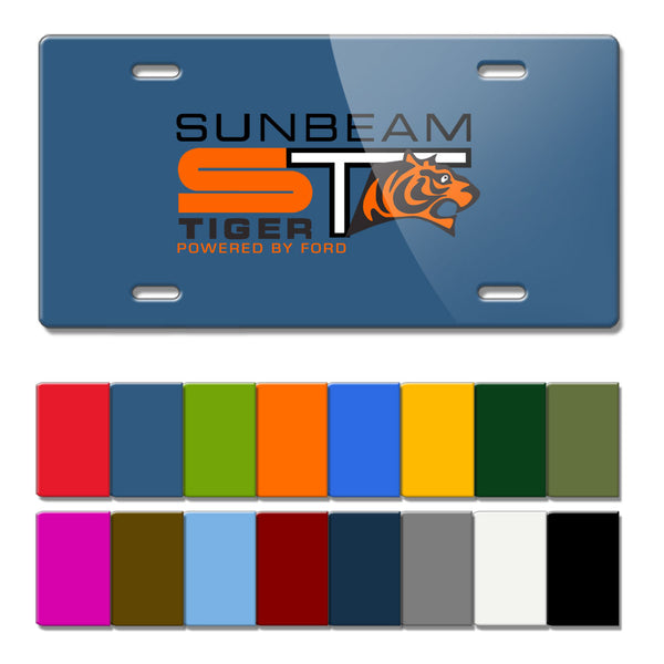 Sunbeam Tiger Emblem Novelty License Plate - Vintage Emblem – Legend Lines
